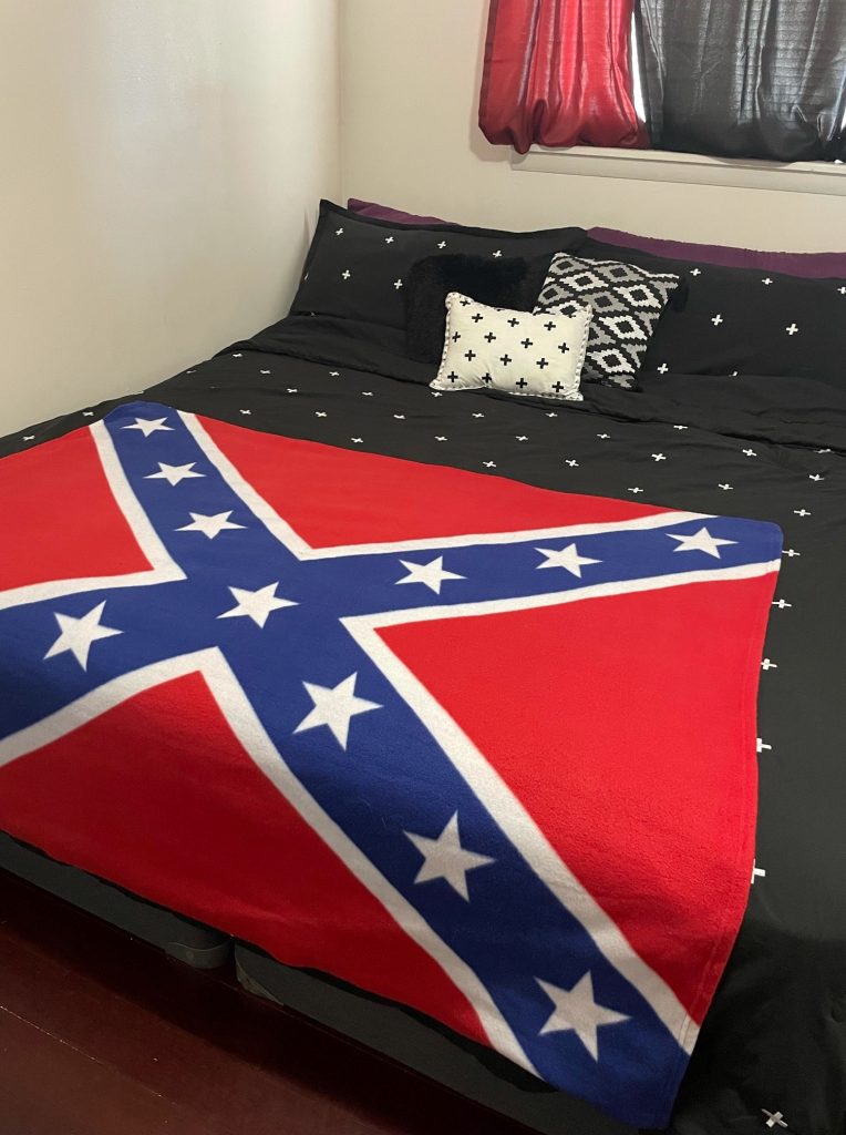 Confederate Fleece Throw Blanket - Rebel Nation