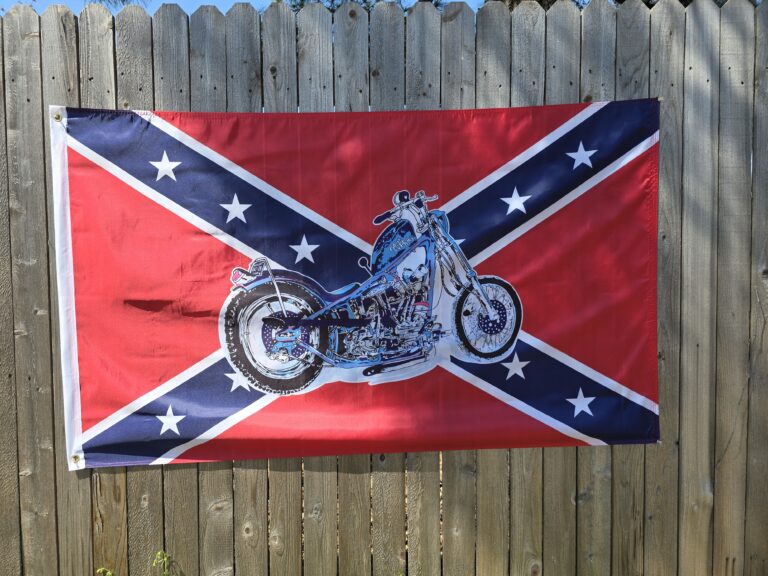 Confederate Motorcycle Flag