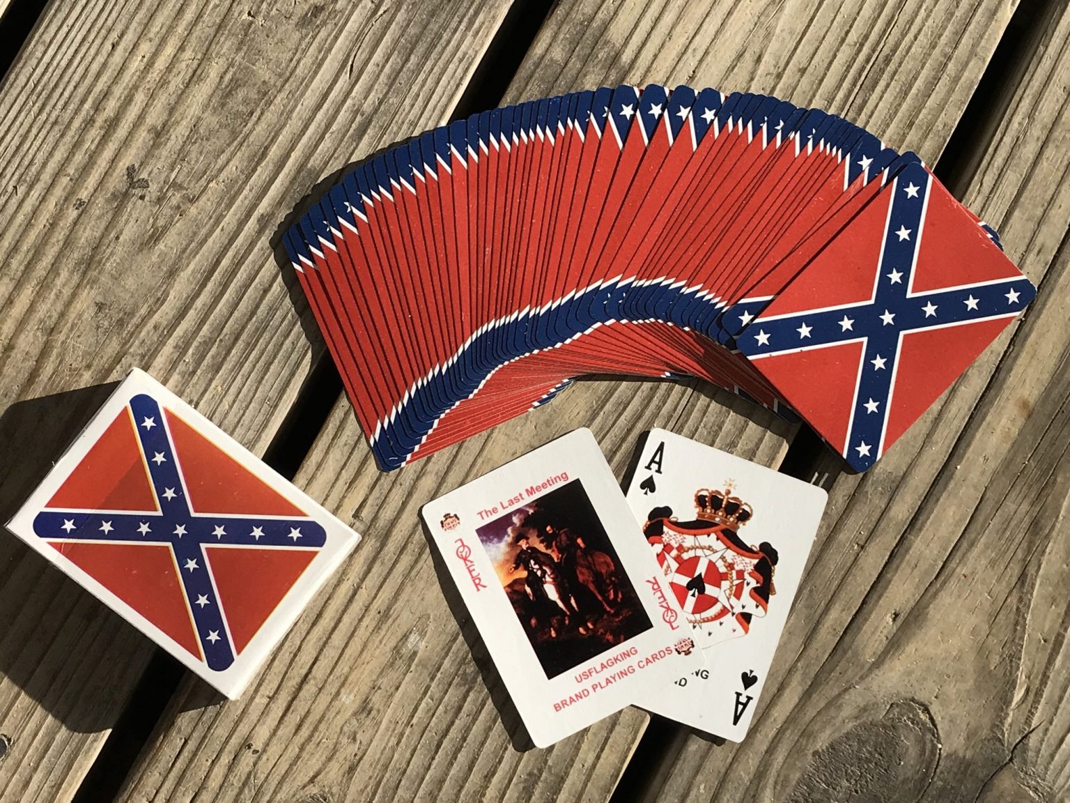 Confederate Flag Playing Cards - Rebel Nation