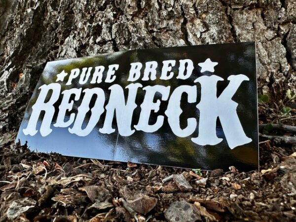 Pure Bred Redneck Sticker - Rebel Nation