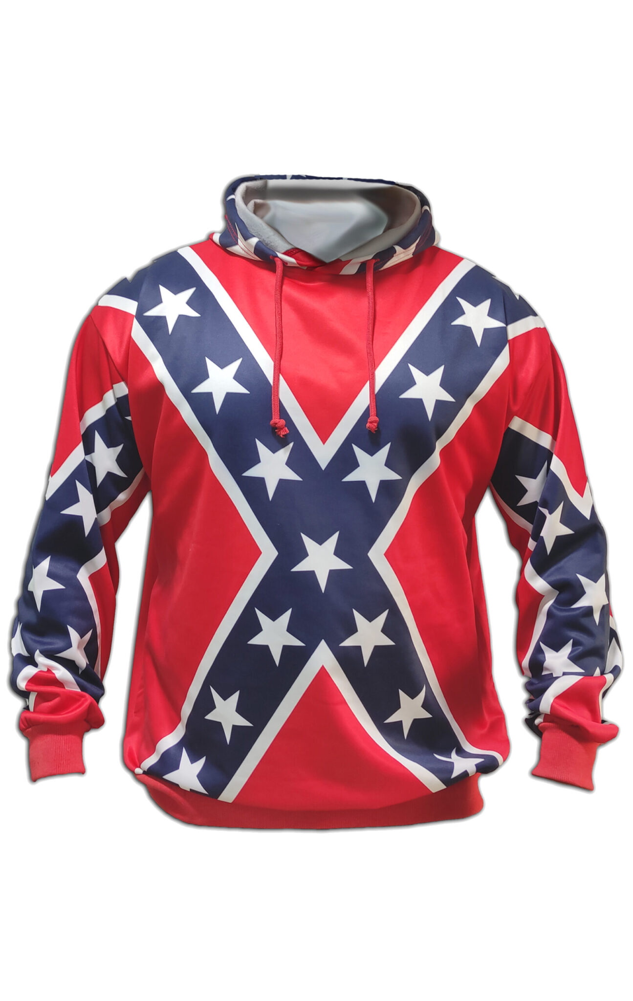 Confederate Flag Pullover Hoodie - Rebel Nation
