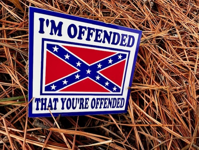 I'm Offended Sticker - Rebel Nation