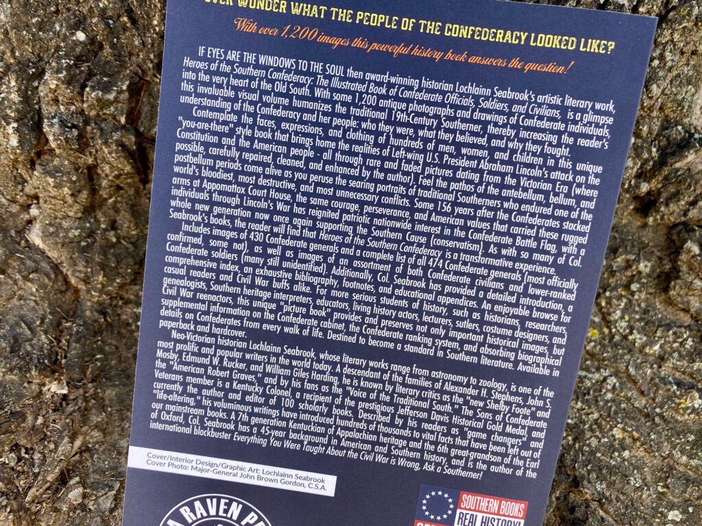 Heroes of the Southern Confederacy Paperback Book - Rebel Nation