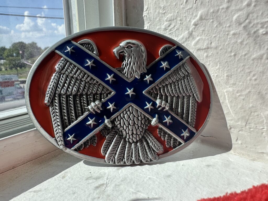 Southern Eagle Cross Belt Buckle - Rebel Nation